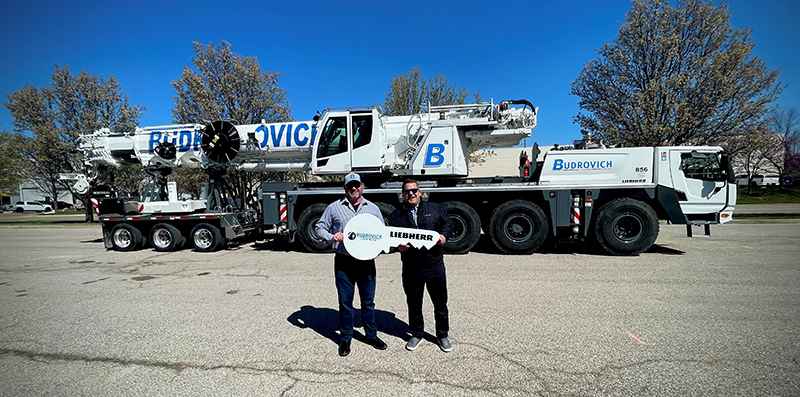 Budrovich Contracting Co. Receives Inaugural Liebherr LTM 1110-5.2 With ...