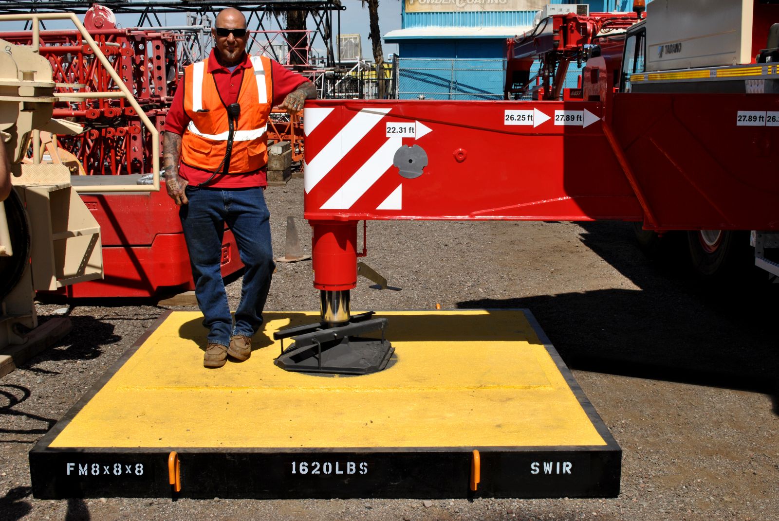 New FiberMax Crane Mats, Crane Pads & Outrigger Pads Feature Lighter ...