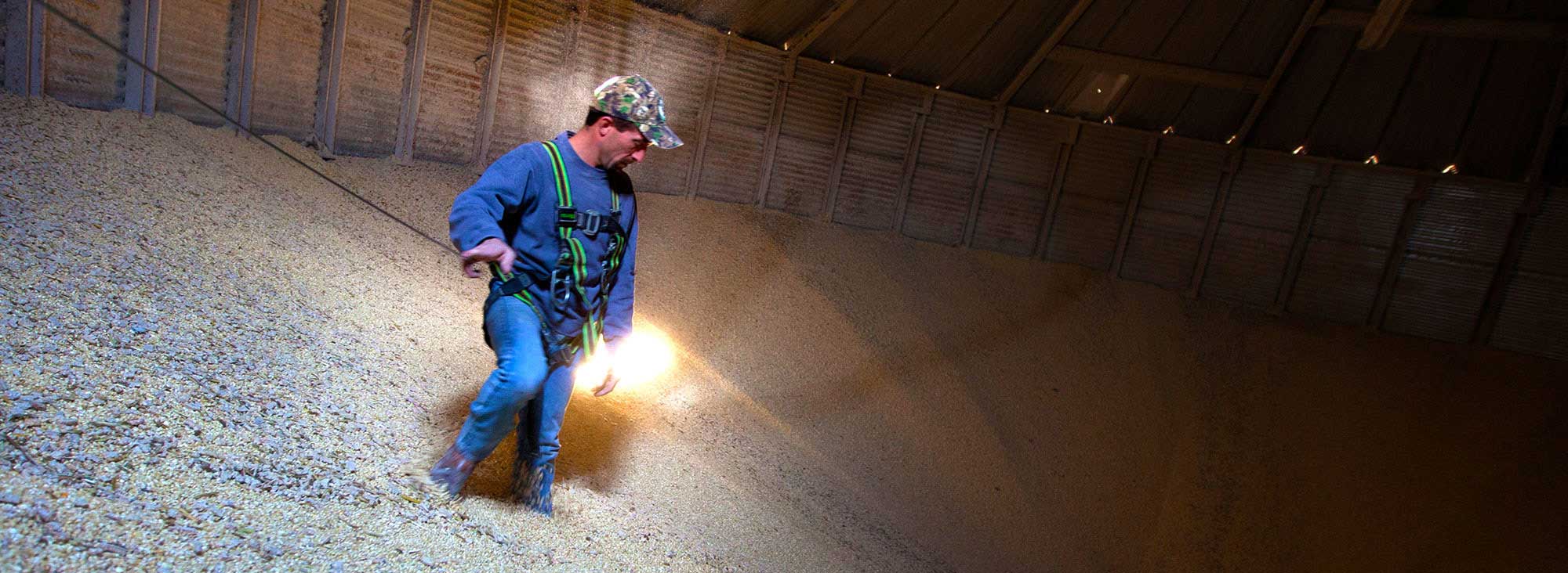 Grain Bin Safety - Grain Engulfment & Entrapment | Farmers Hot Line