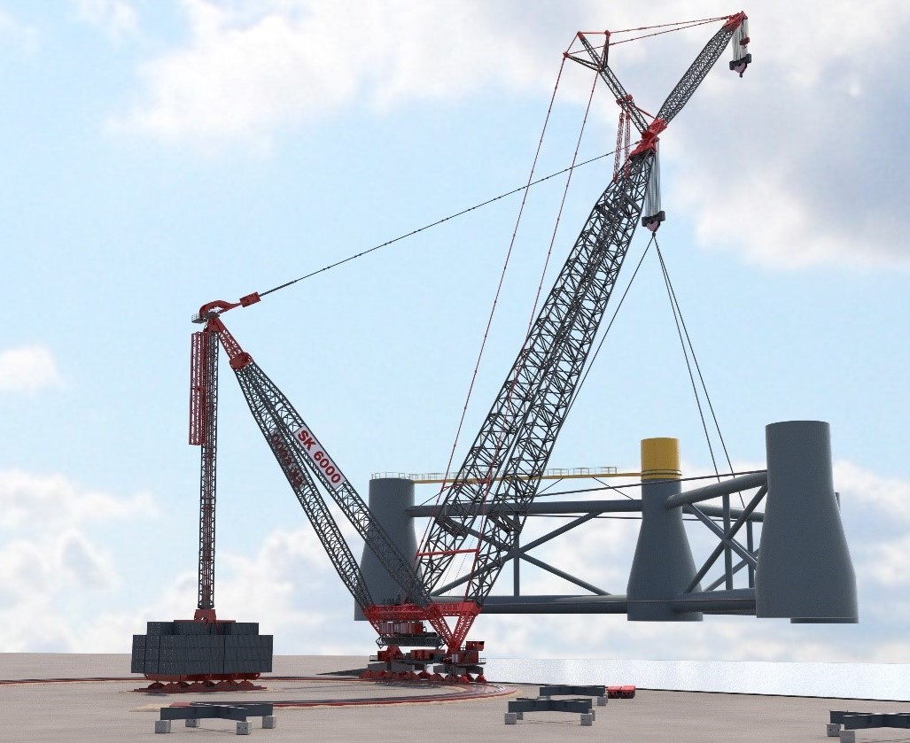 Production of Mammoet’s 6,600-US-Ton Electric Ring Crane Continues ...