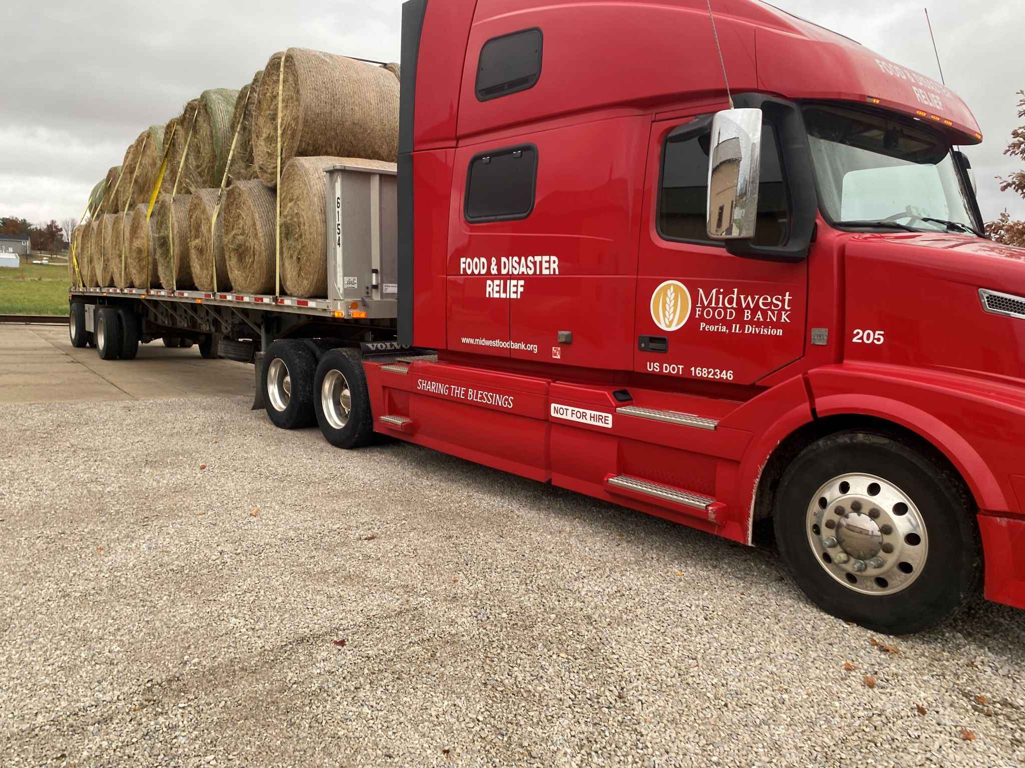 Midwest Food Bank Delivers Hay to North Carolina Farmers in Need ...