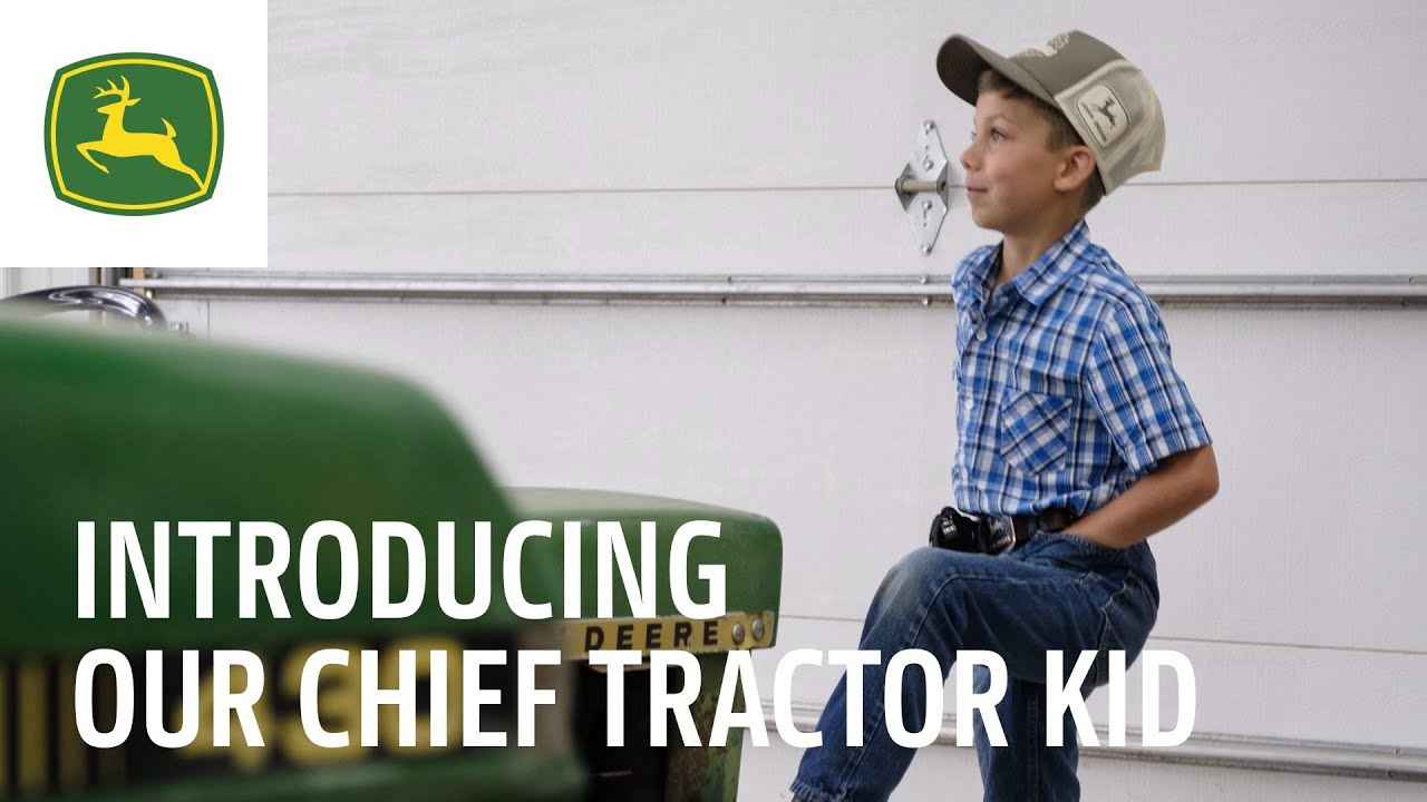 John Deere Names Viral Sensation Jackson Laux as 'Chief Tractor Kid ...