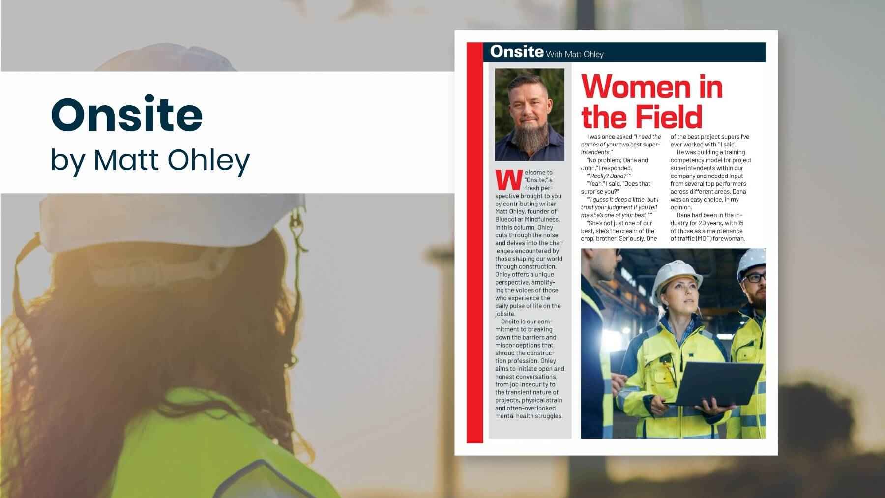 Women in the Field | Contractors Hot Line