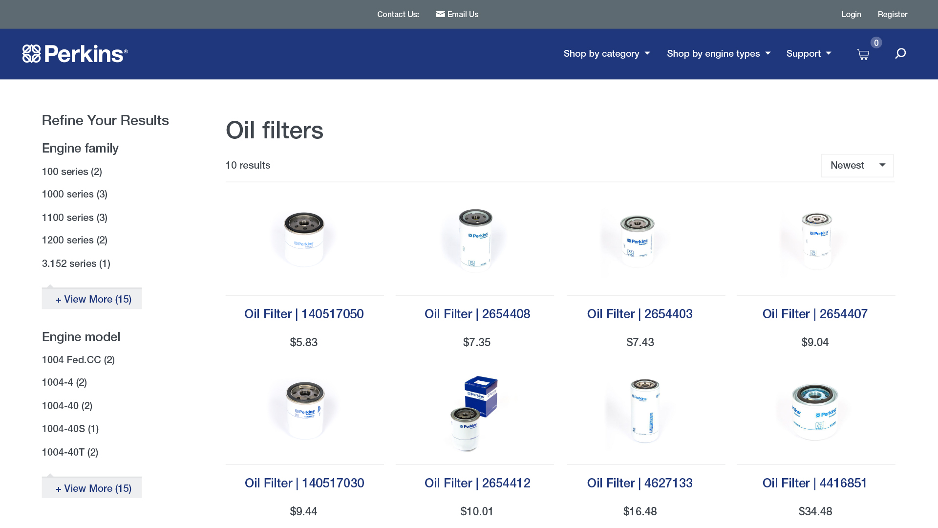 U.S. Customers Can Now Buy Perkins Engine Parts On Line | Construction ...