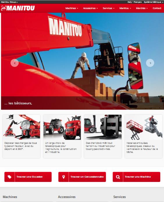 Manitou Launches New Simplified Website | Construction News | Lift and ...