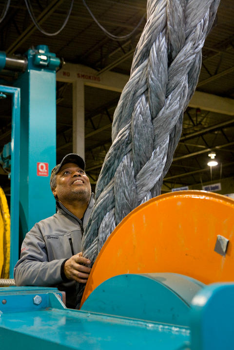 World's Largest 12-Strand Rope | Lift and Access